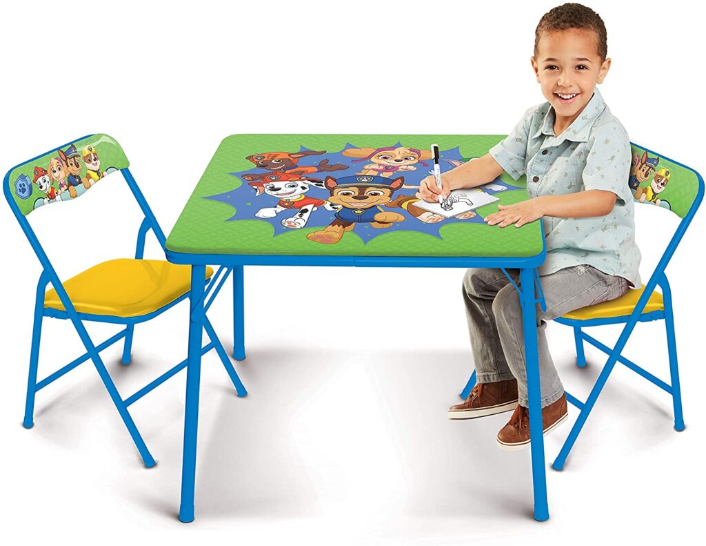 Paw Patrol Activity Table & Chairs - Fun Factory Island Barbados